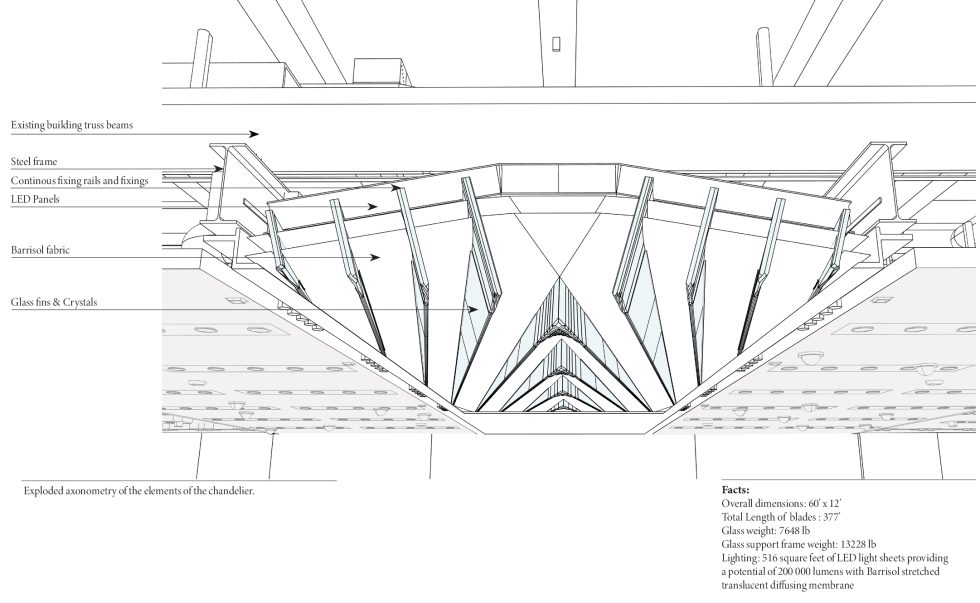 Diamond Skylight Chandelier | HDA